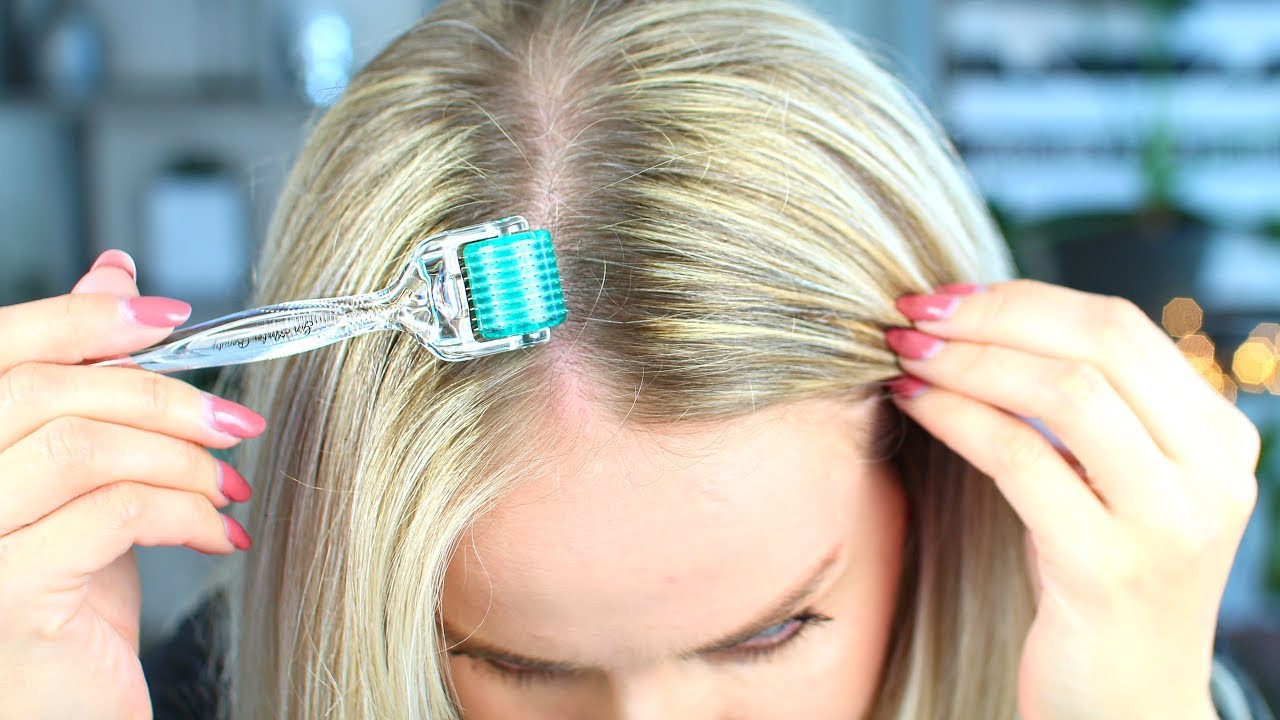 Rinsing the hair with cold water can help hair grow