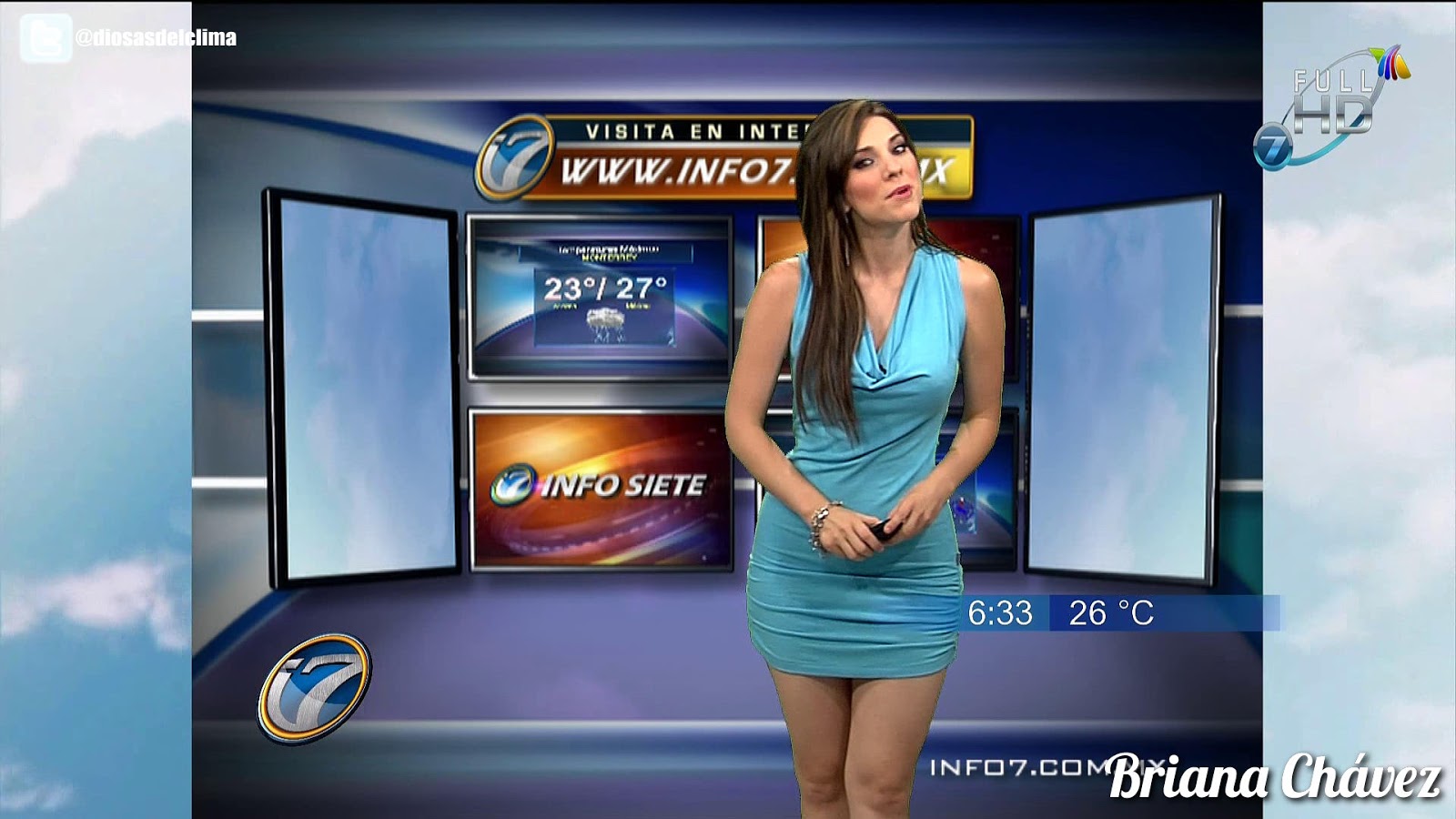 Las diosas del clima: Briana Chavez