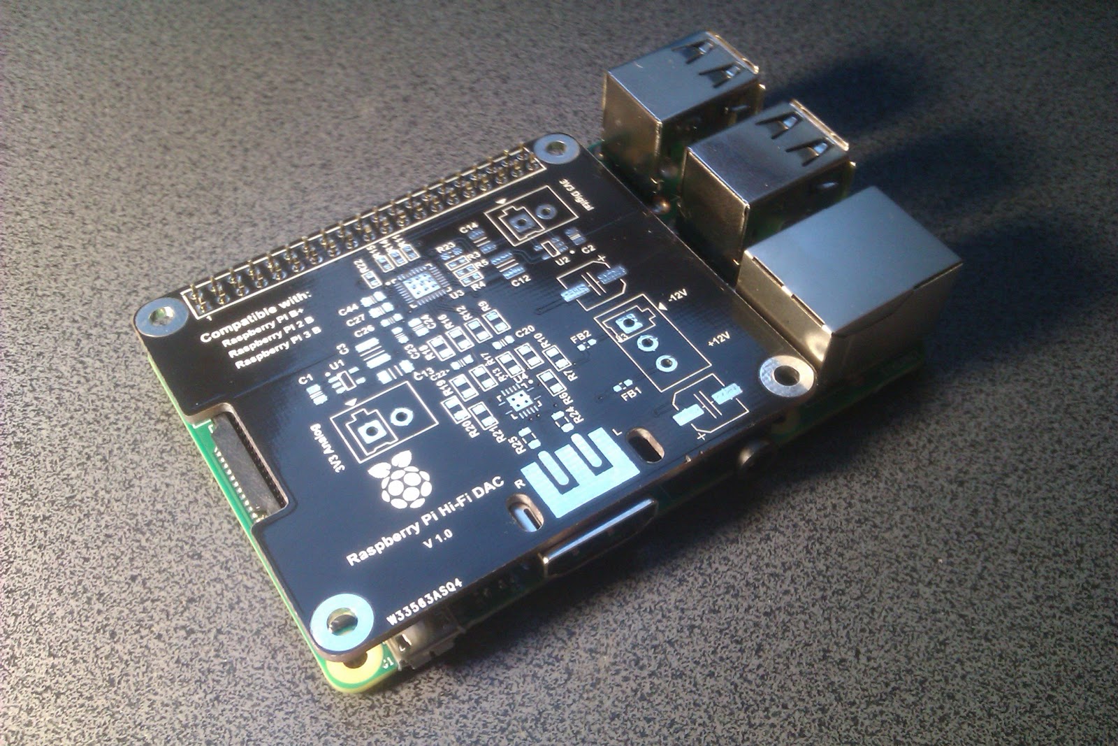 My Hi-Fi Raspberry Pi DAC project. The Build Phase ~ Electronics Playground