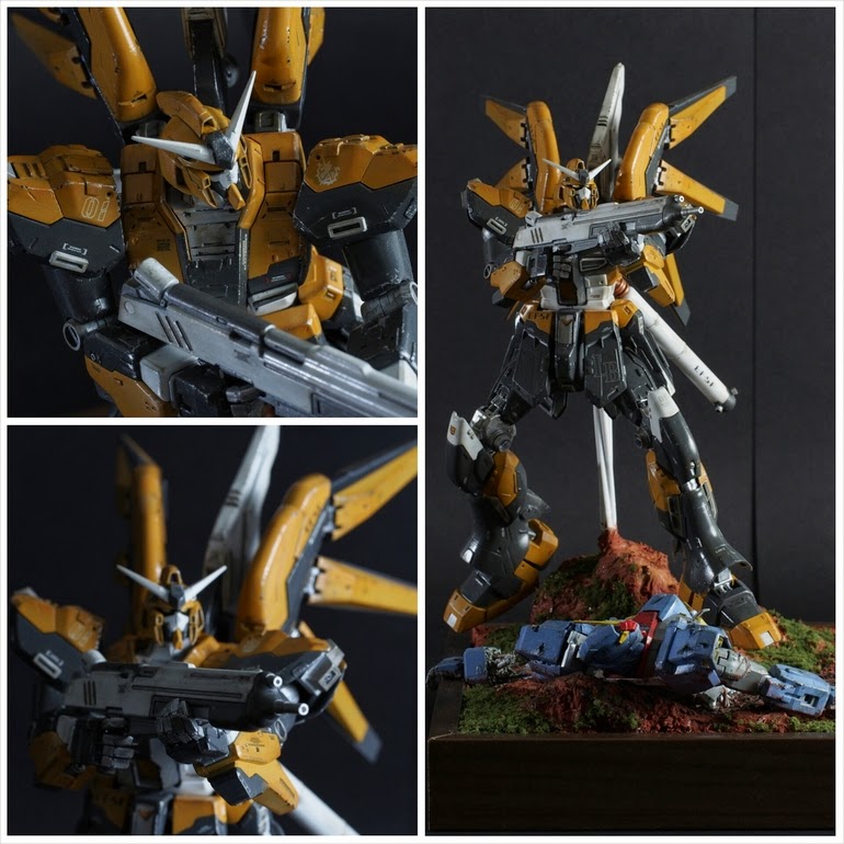 GUNDAM GUY: MG 1/100 RX-93-V2 Hi Nu Gundam 'Rescue of a Fallen Comrade ...