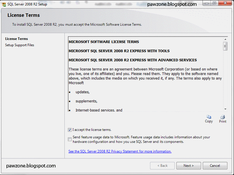 Tutorial Menginstall SQL Server Management Studio 2008 ~ PAW | programming-animation-website