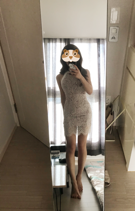 쇼핑몰 모델과 후기녀 후방주의 꾸르