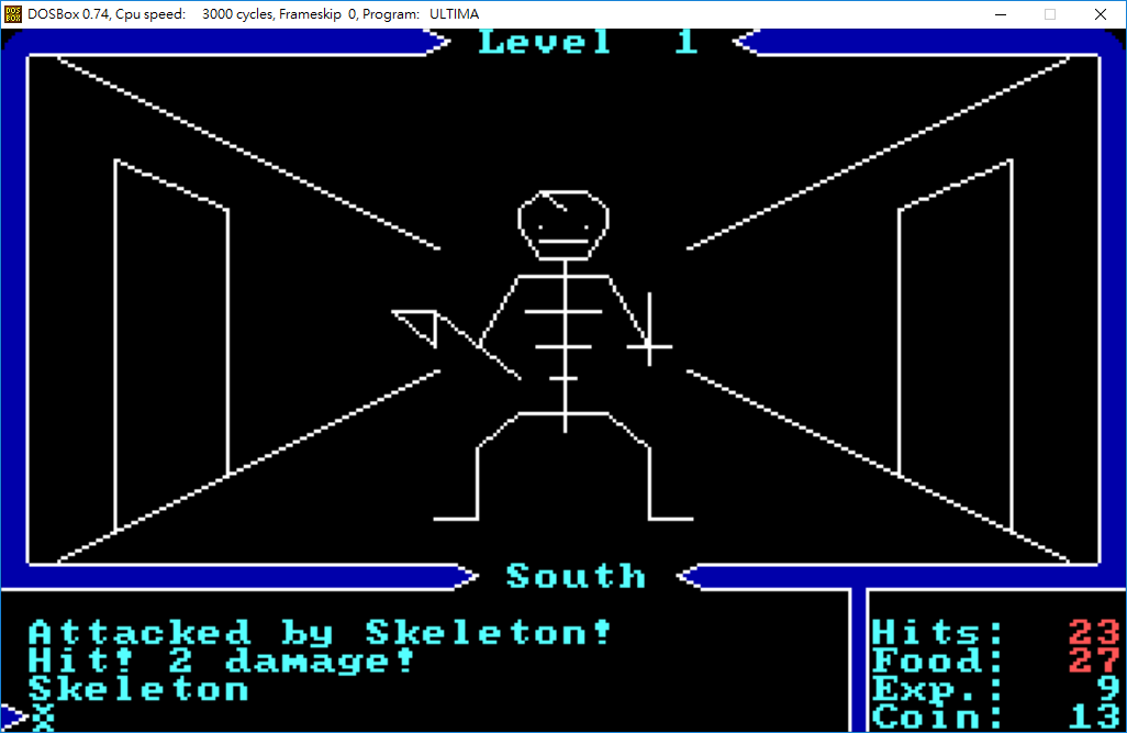 Jack the WhiteHair -- Dos Game Zone ~: Dos Game：Ultima I~III【中文名：創世紀I ...