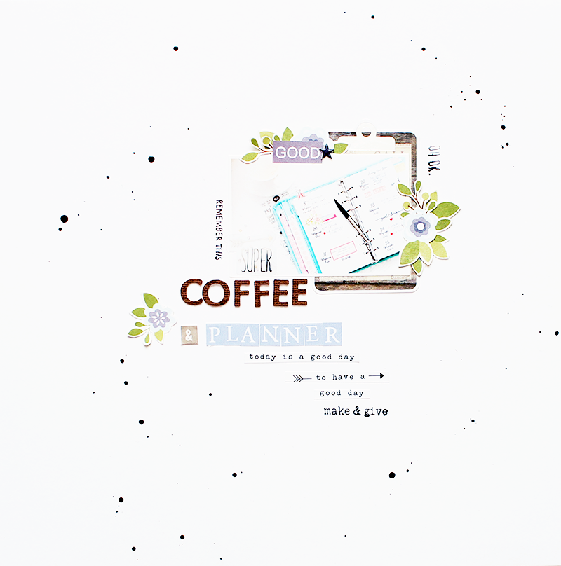 Simple Variations: Coffee & planner.