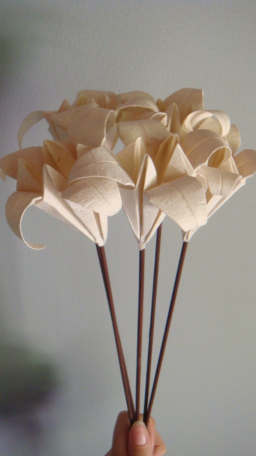 Cry Little Sister: NEW: White Bloom Paper Flora by Short Story