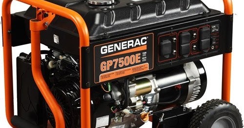 Best Portable Generator Reviews: Generac 5943 GP7500E Generator Review