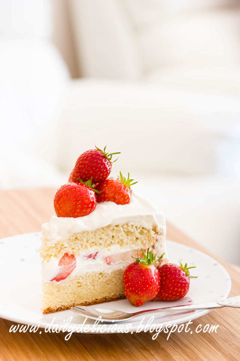 dailydelicious: Strawberry shortcake: It's summer time!