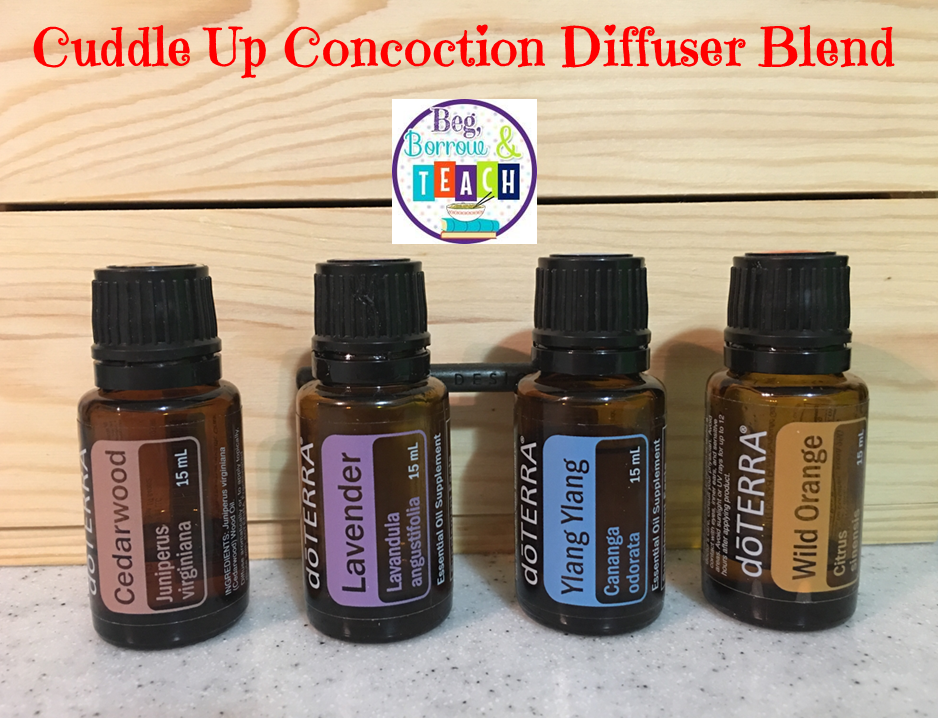 Beg, Borrow, and Teach!: Cuddle Up With February’s Diffuser Blend