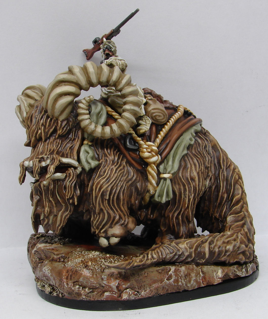 Kid Solvent Photo Blog: Bantha Rider (Star Wars Imperial Assault)