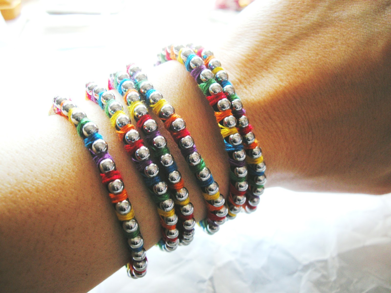 Pekitas de glamour: PULSERAS VERANIEGAS