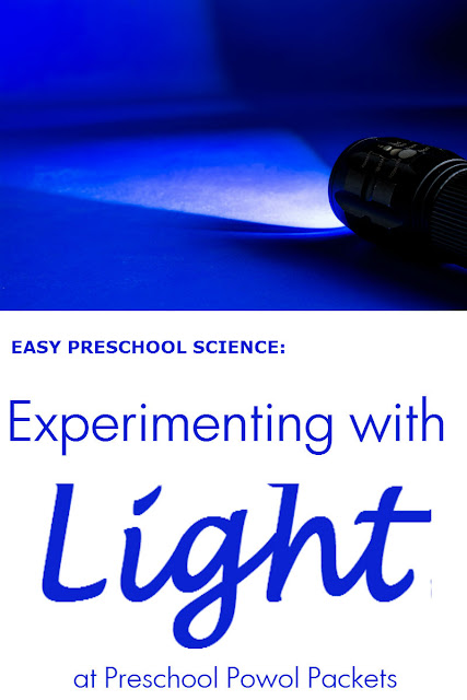 Colored Light Science Experiment | Preschool Powol Packets