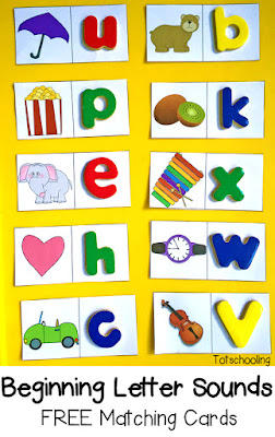 Baseball Letter Sounds Game for Pre-K & Kindergarten | Totschooling ...