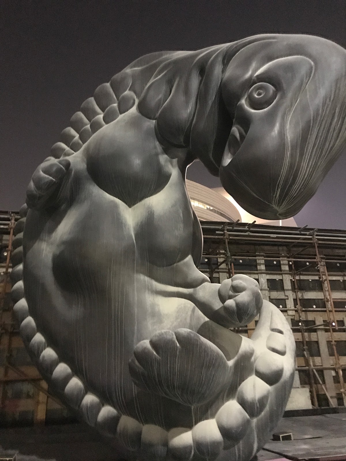 Opening the Sky: Qatar Public Art Baby Sculptures