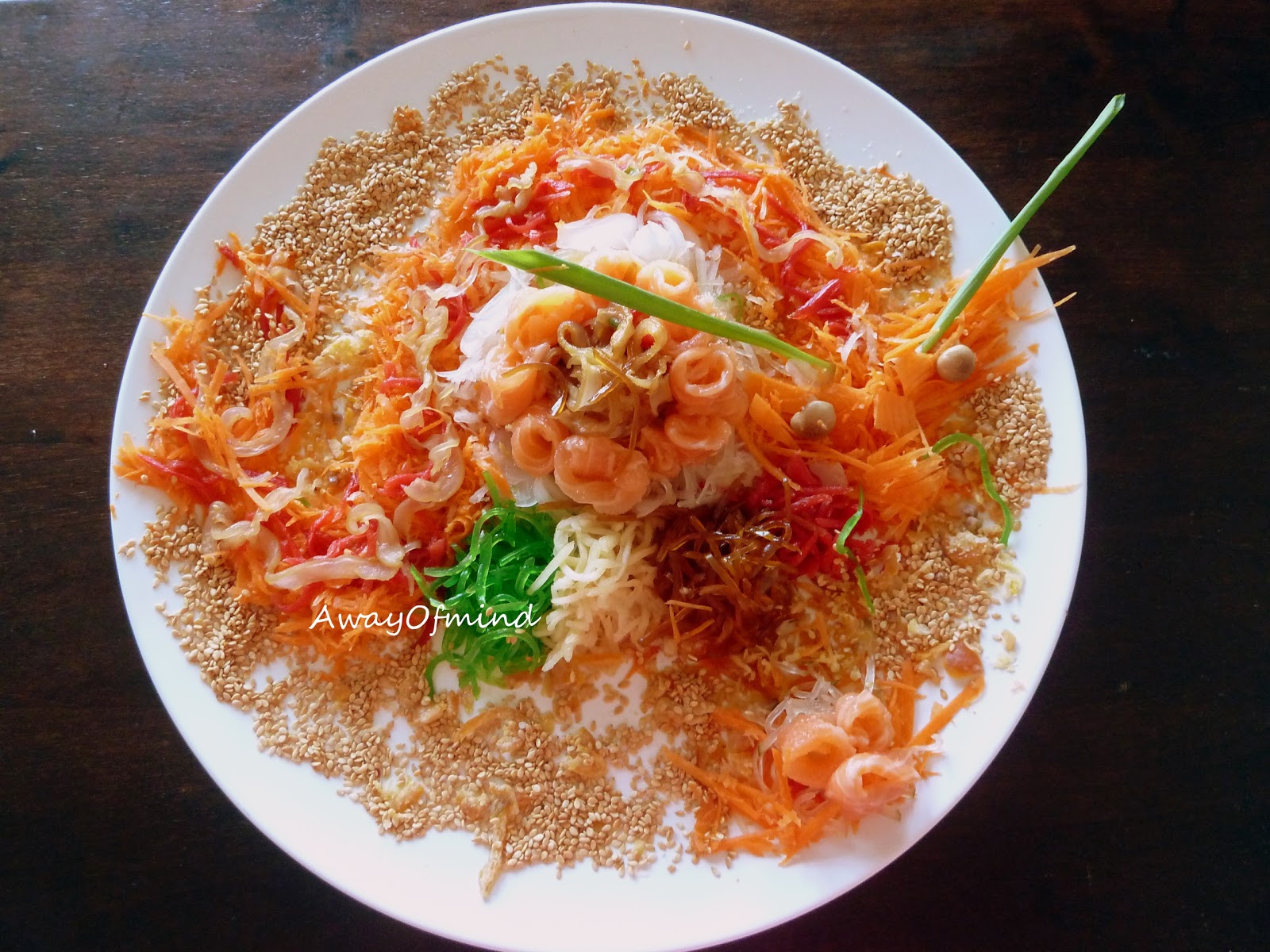 Awayofmind Bakery House: Prosperity Dragon Yu Sheng 发财龙鱼生