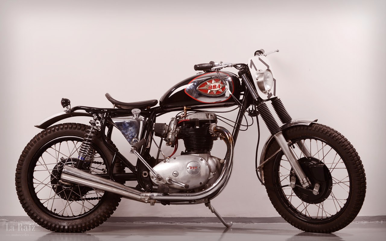 Monument Motorcycles: '60s BSA 650 LIGHTNING BY LA RAIZ