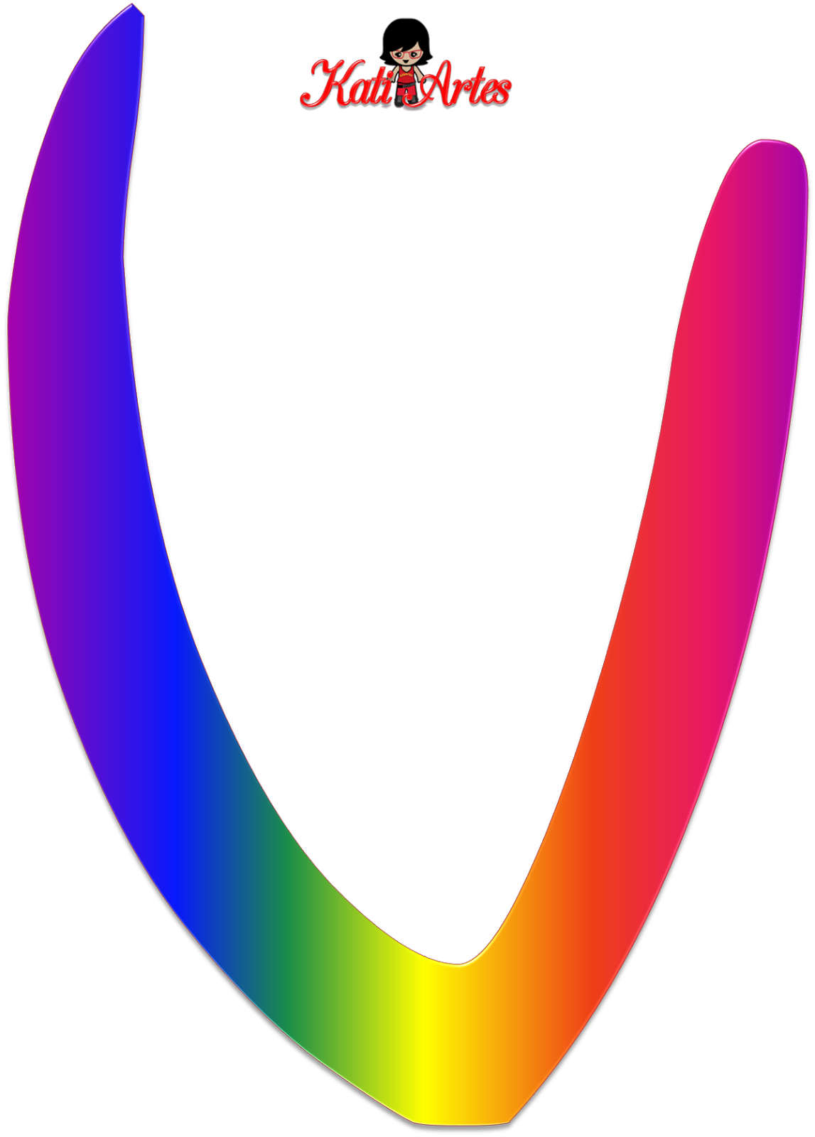 Alfabeto tipo Disney de colores. - Oh my Alfabetos!