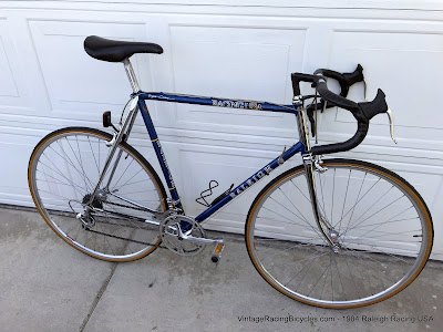 Vintage Racing Bicycles: 1984 Raleigh Super Course - Racing USA