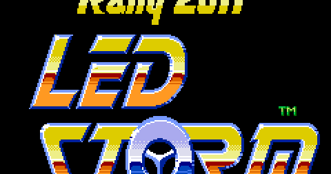 VGJUNK: LED STORM: RALLY 2011 (ARCADE)