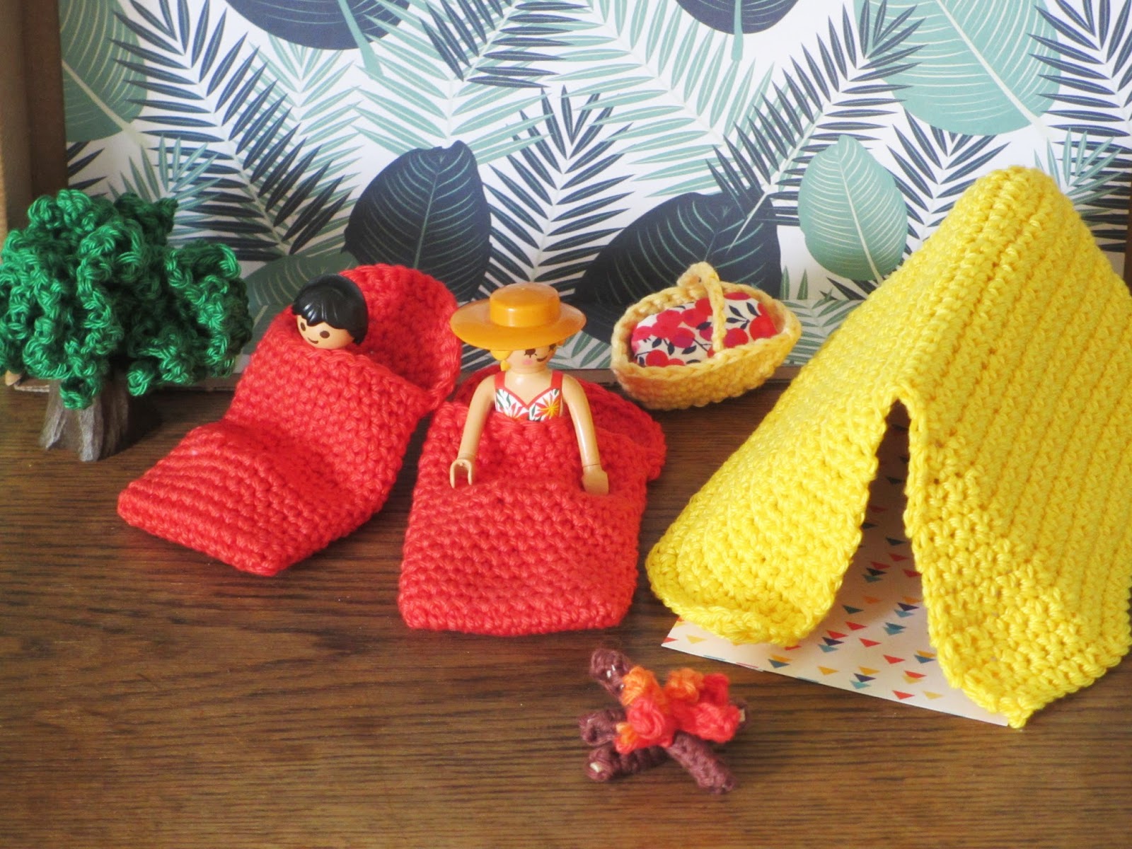 Camping en crochet - Les Plaisanteries
