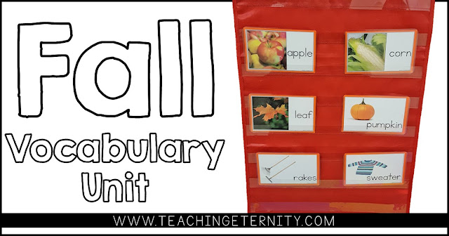Fall Vocabulary Unit: The Reality | Teaching Eternity