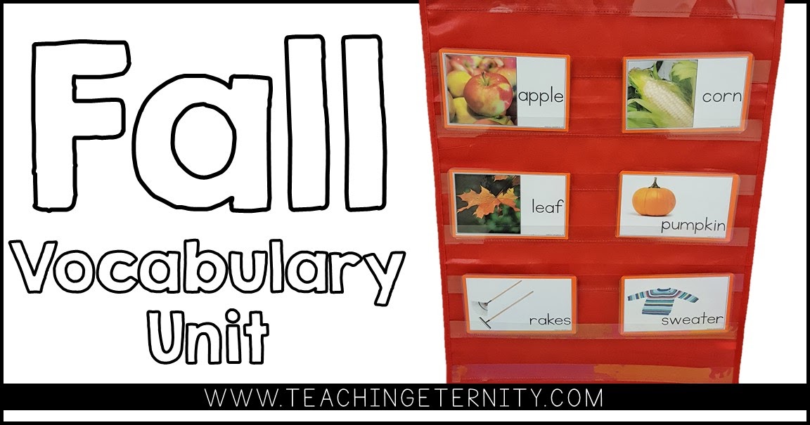 Fall Vocabulary Unit: The Reality | Teaching Eternity