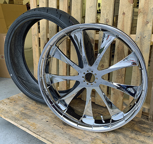 American Motorcycle Design: HHI/Renegade Custom Motorcycle Wheels