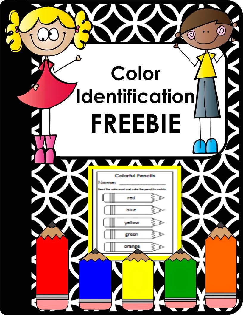 The Chalk: Color Identification Activity FREEBIE