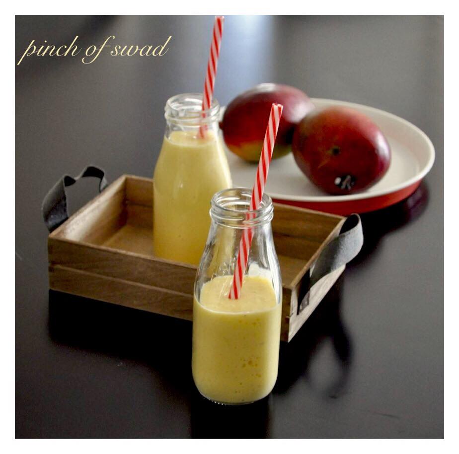 Pinch Of Swad - taste that hits the spot!: Mango Lassi - Summer Mocktail