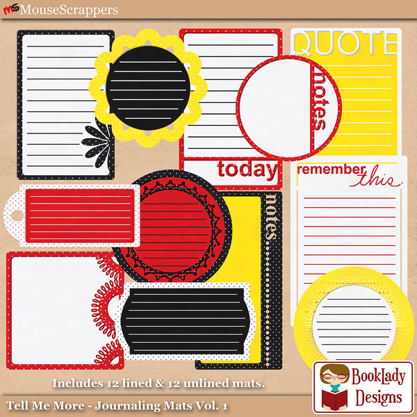 BookLady Designs: Tell Me More and a Freebie!