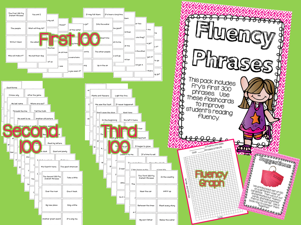 Smartie Pants: Fluency Phrases and High Frequency Words