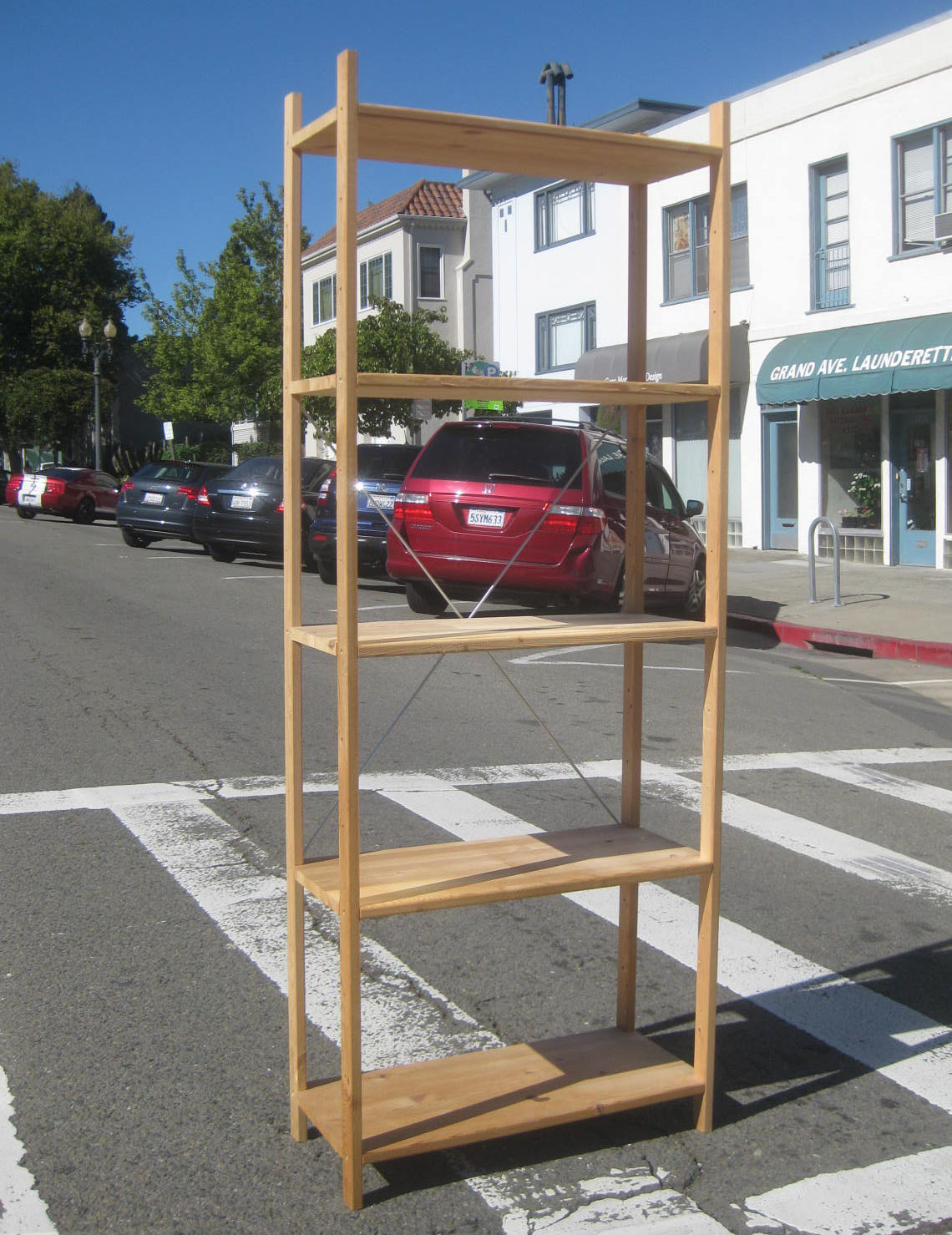 UHURU FURNITURE & COLLECTIBLES: SOLD - Simple Pine Shelf - $30