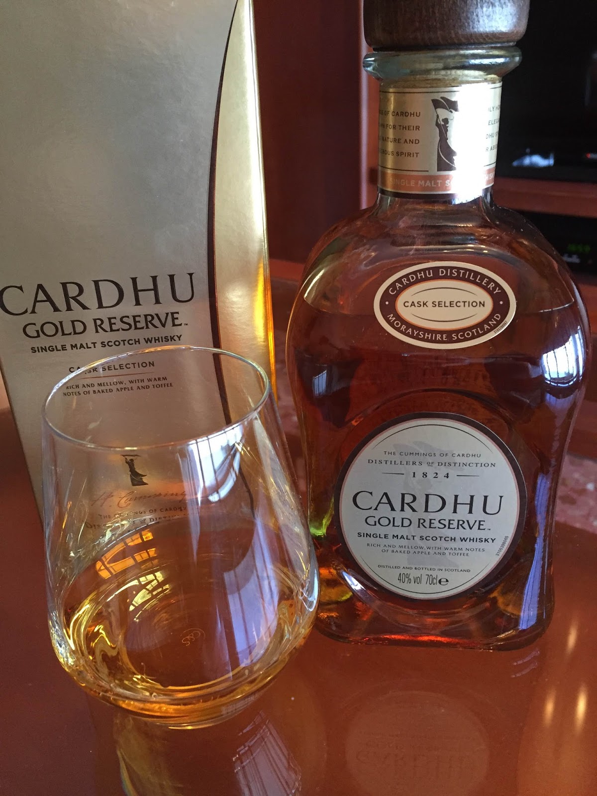 EL GENTLEMAN QUE CAMINA: Cardhu Gold Reserve
