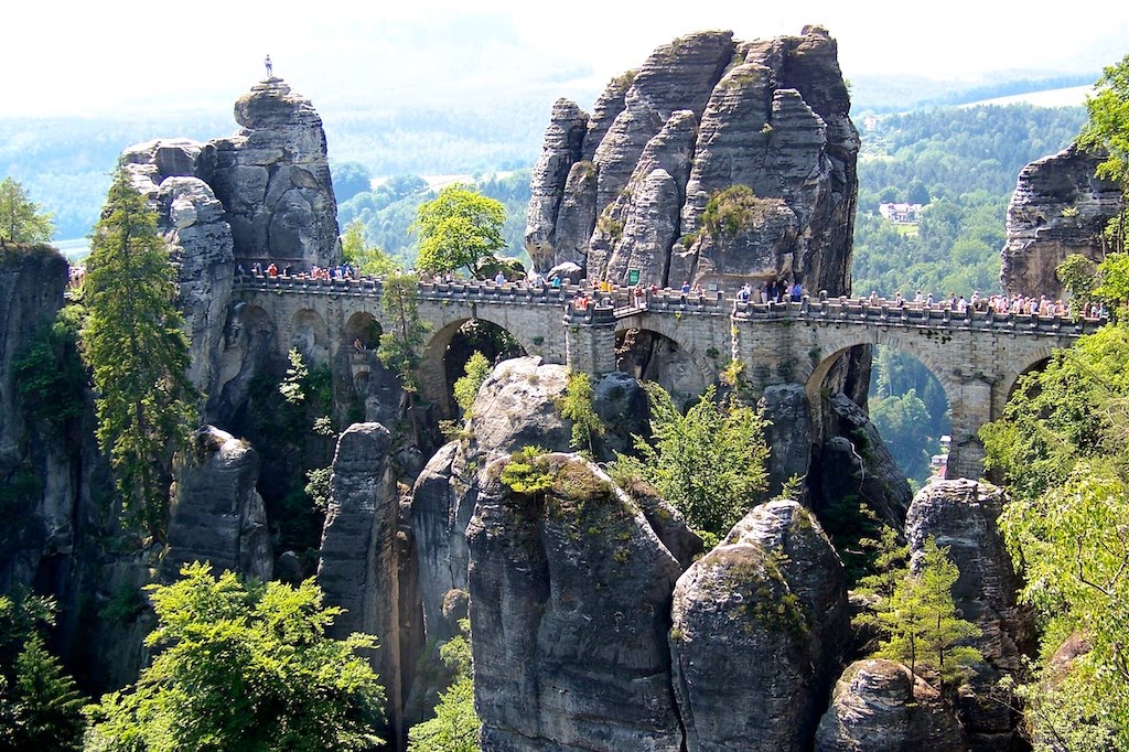 Hidden and little known places: Bastei Bridge,Germany