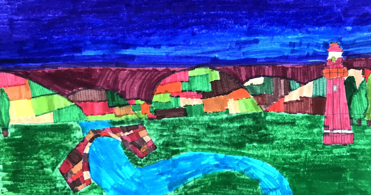 DAVID HOCKNEY INSPIRED LANDSCAPES