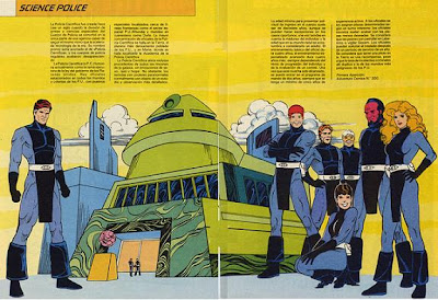 ¿Quien es quien? DC Comics: SCIENCE POLICE