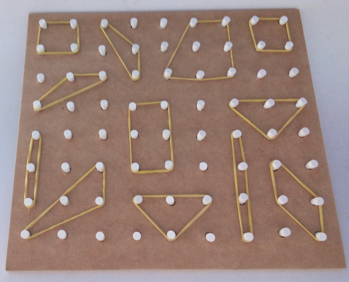 Los matemágicos 📐📏: El geoplano