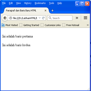 Cara Membuat Paragraf dan Baris Baru di HTML | Belajar Komputer ...