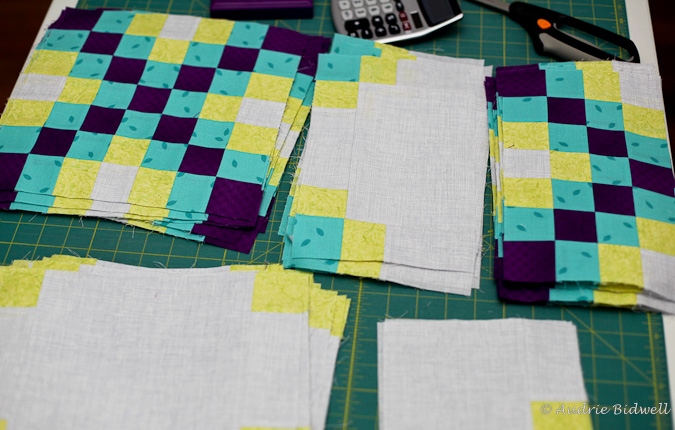 Blue is Bleu: Triple Irish Chain Progress... And A Winner!