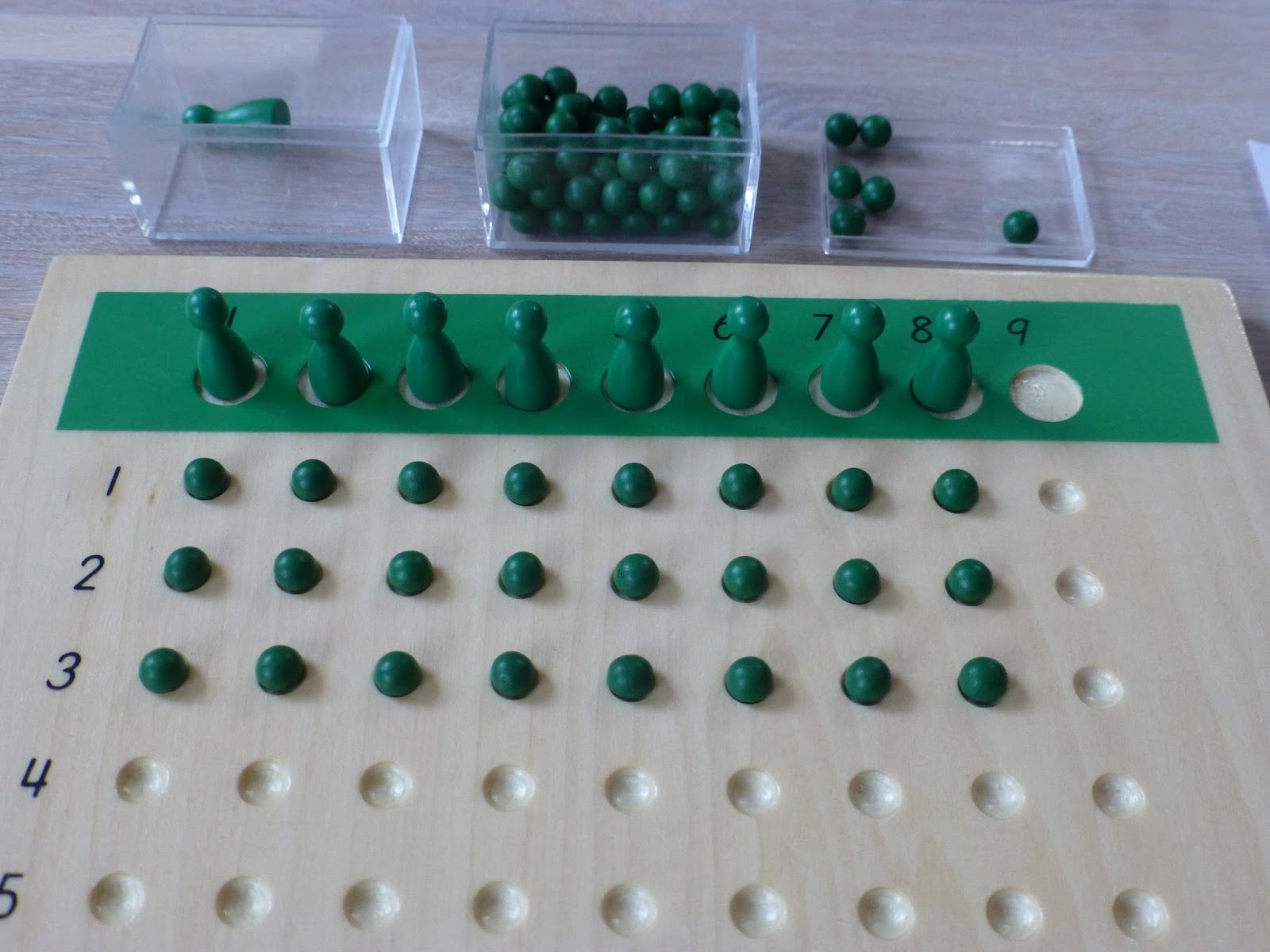 Family FECS: Montessori Activity: Division Board - Dynamic Division ...