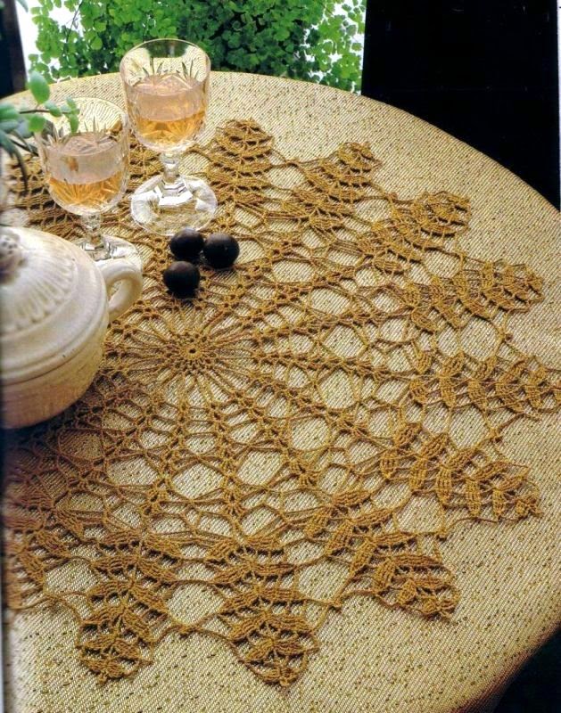 Ergahandmade: Crochet Doily + Diagram + Free Pattern
