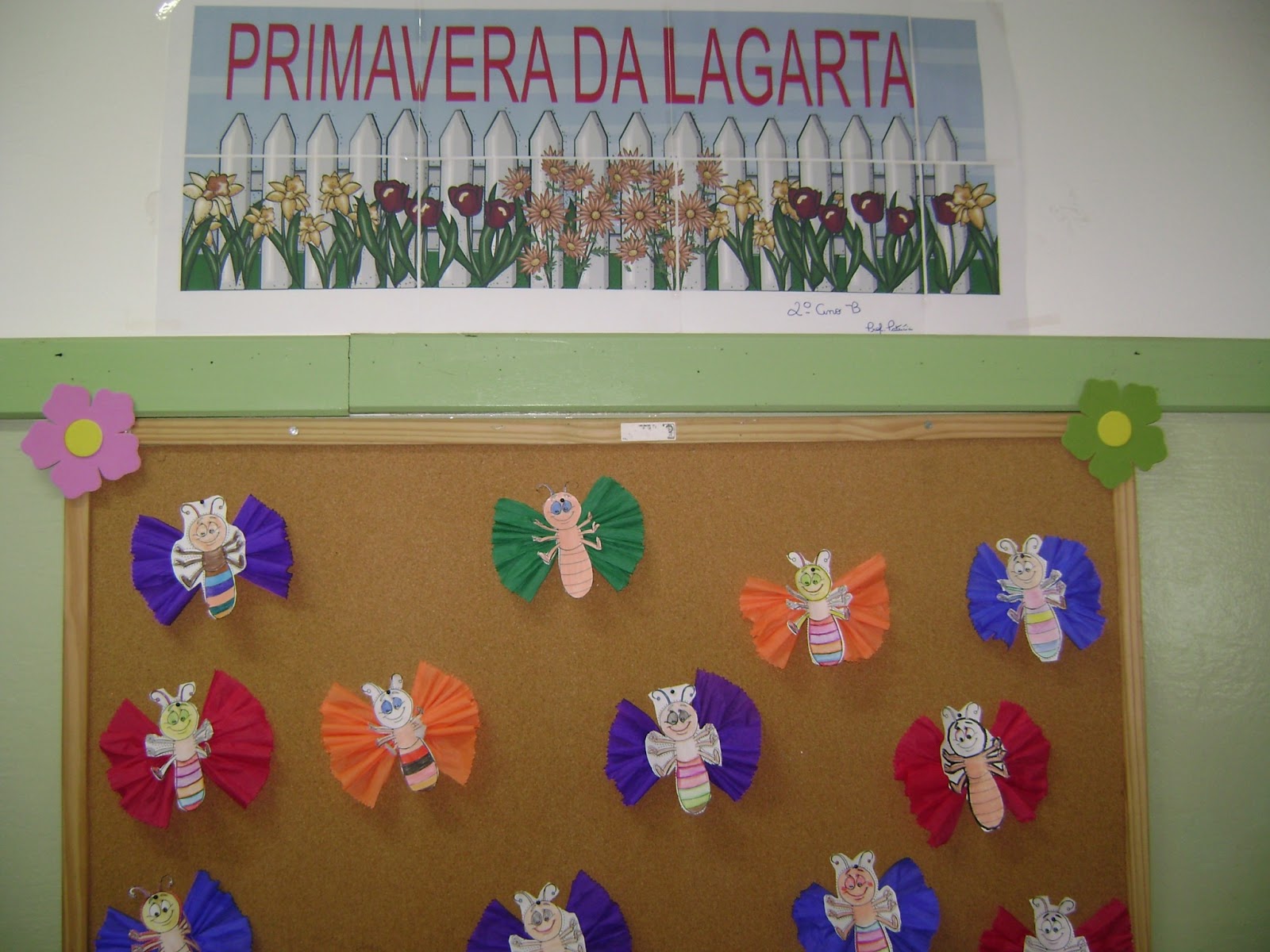 Escola Maria Olympia: Projeto: A Primavera da Lagarta