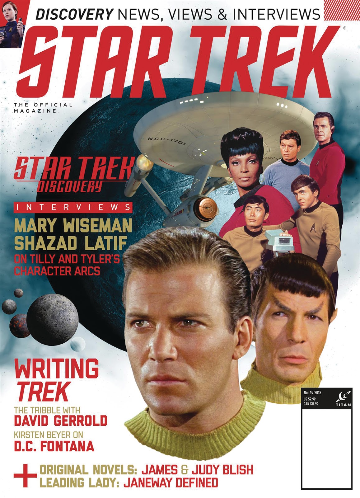 The Trek Collective: Titan Magazines Discovery companion, and Star Trek ...