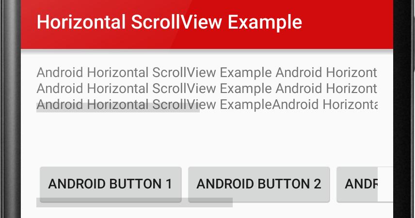 Android HorizontalScrollView Example | Viral Android – Tutorials ...