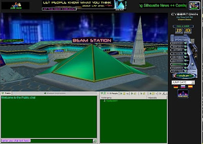 My So-called Virtual Life: A Tale Of Two Worlds-In-A-Browser & Time Travel