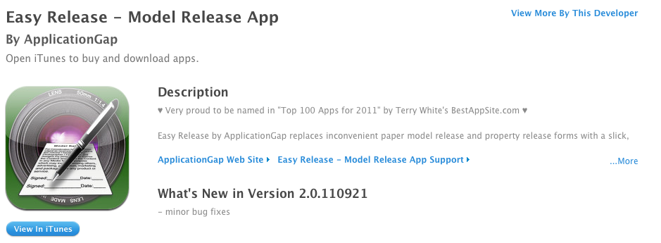 Nikon Newbie: Goodies: Model/Property Release Templates and Apps