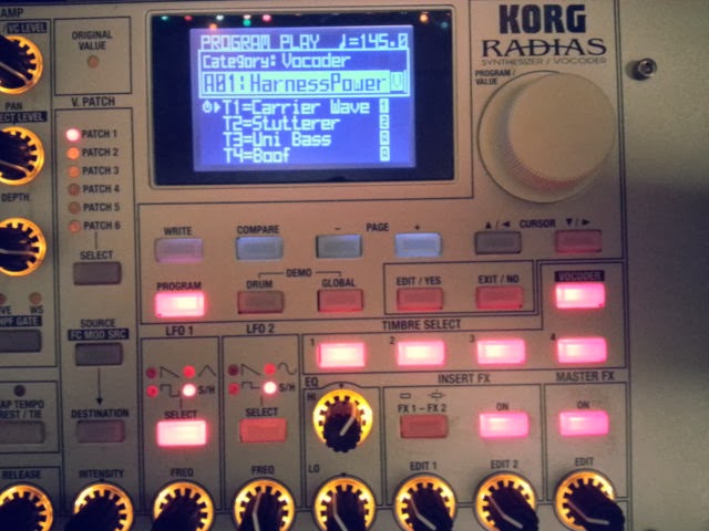 MATRIXSYNTH-B: Korg Radias Rack Synthesizer/Vocoder