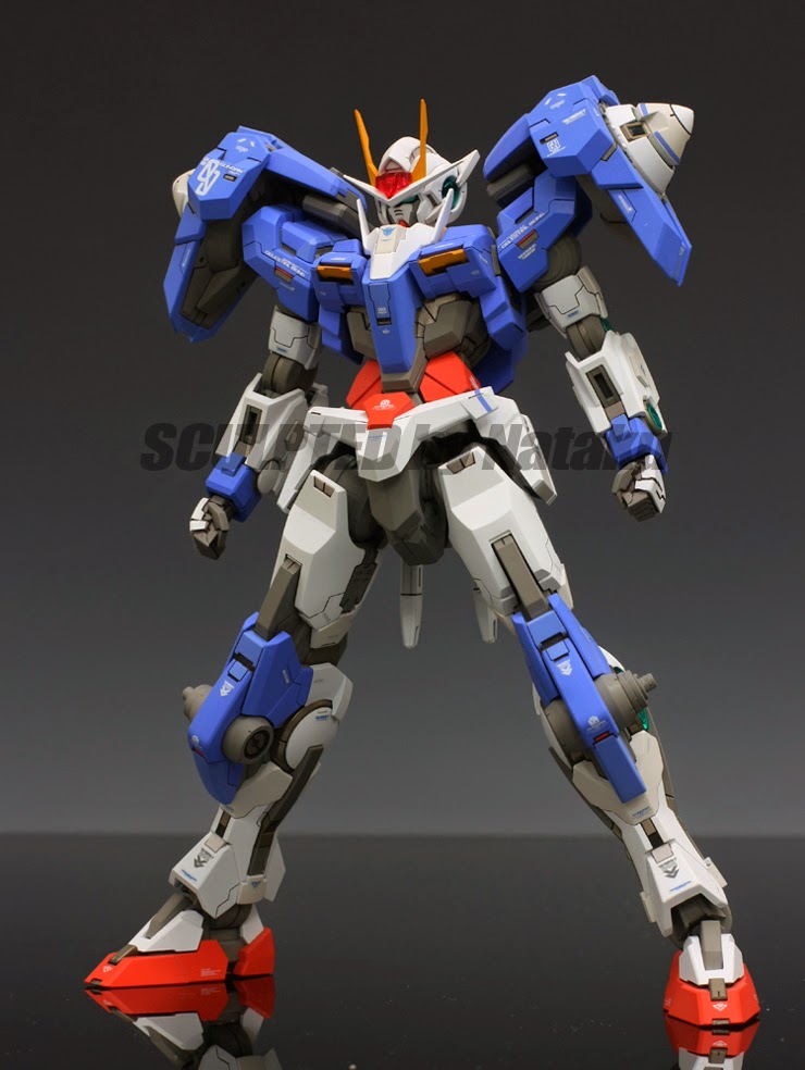 Custom Build: MG 1/100 00 Raiser + Seven Sword "Perfect Grade Detailing ...