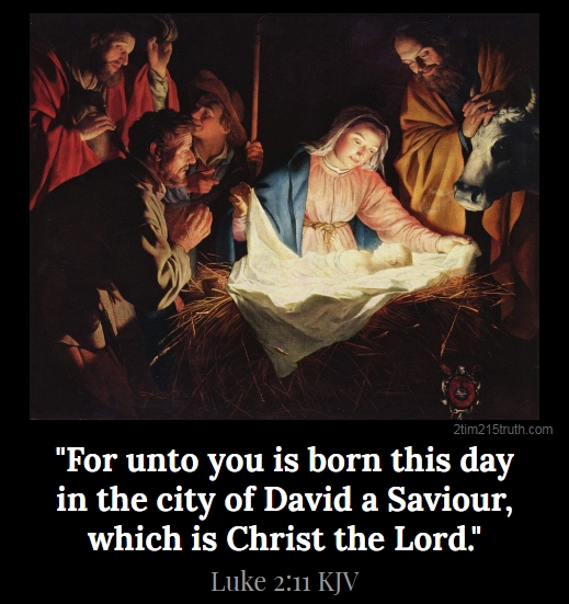 2 Timothy 2 15 Truth Verse Of The Day Luke 2 11 KJV