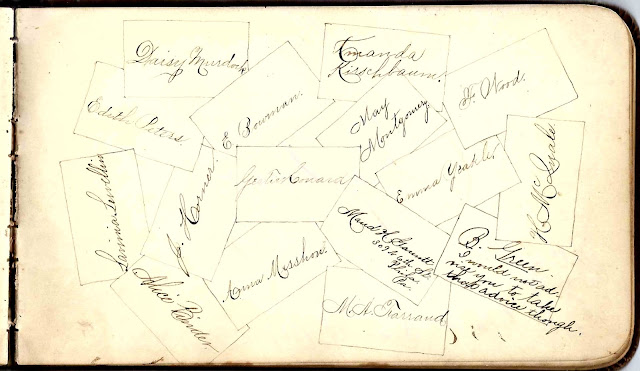 Heirlooms Reunited: 1880s Autograph Album of Hannah H. Smith of the ...