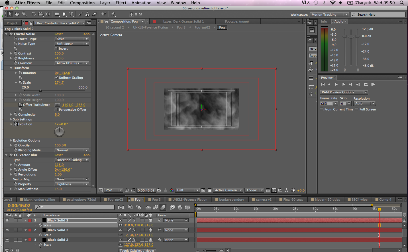 Design Practice: Creating dry ice or fog in After Effects